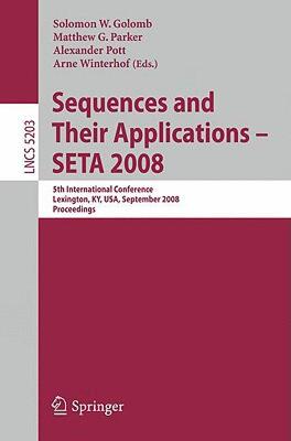 【预售】Sequences and Their Applications - SETA 2008: 5th