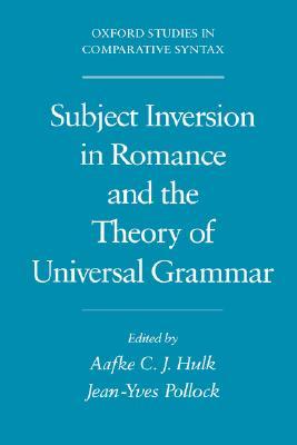 【预售】Subject Inversion in Romance and the Theory of