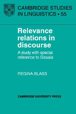 【预售】Relevance Relations in Discourse: A Study with