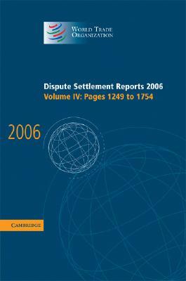 【预售】Dispute Settlement Reports: Pages 1249-1754