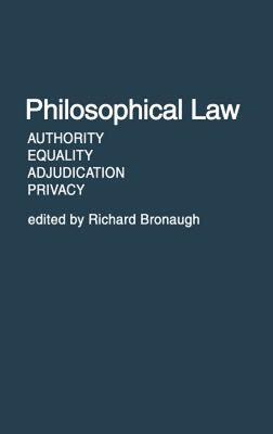【预售】Philosophical Law: Authority, Equality
