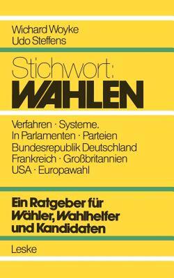 【预售】Stichwort: Wahlen