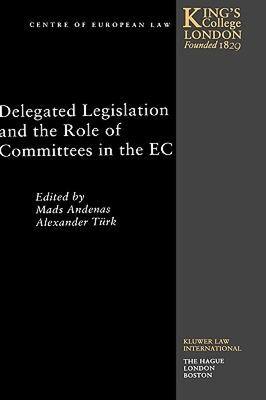 【预售】Delegated Legislation and the Role of Committees in