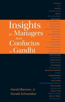 【预售】Insights for Managers from Confucius to Gandhi
