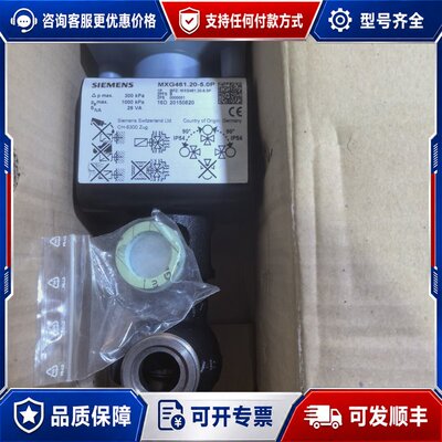 议价西门子电磁调节阀 MXG461.20-5.0P可维修