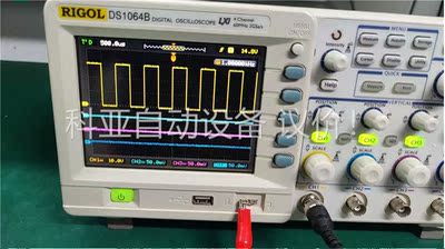出九成新rigol数字示波器ds1064b，四通道60兆，2(议价)