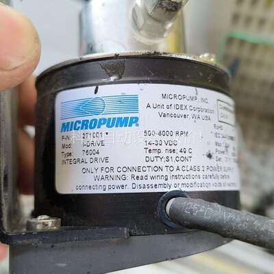 进口美国MICROPUMP 油墨泵（议价）