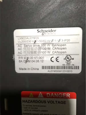 施乃德驱动器LXM23AU01M3X(议价)