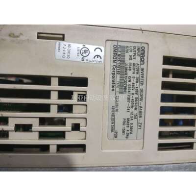 欧姆龙变频器3G3RV-A4055-ZV1拆机，成色，没（议价）