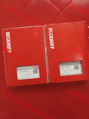 倍福EL4022有现货