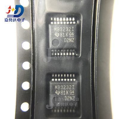 MAX3232IDBR MB3232I RS-232接口集成电路3-5.5V SSOP-16 全新