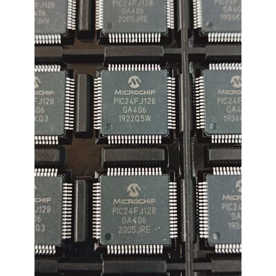 PIC24FJ128GA406T-I/PT 封装LQFP-64 MIC/美国微芯全新原装单片机