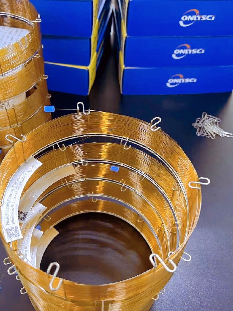 气相仪器石英色谱柱毛细柱调试柱15m×0.32mm测试柱上海博远耗材