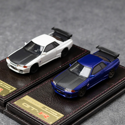 IG Ignition 1:64 尼桑 NISMO GTR R32 树脂汽车模型 收藏摆件