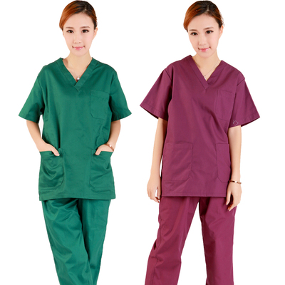 医院手术衣纯棉布男女洗手衣套装