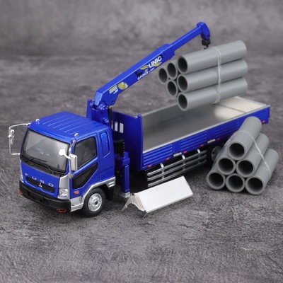 GCD 1:64 三菱fuso fighter 吊臂车吊车货车卡车 合金车模