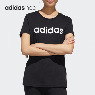 阿迪达斯女子休闲舒适正恤正运动