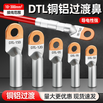铜铝线鼻子接线端子铜铝接线头