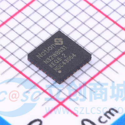 全新原装 N32WB031KEQ6-2 封装QFN-32 低功耗蓝牙模块芯片IC
