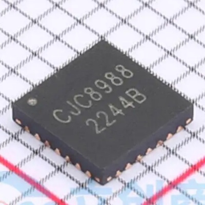 全新原装 CJC8988 封装 QFN4x4-28 音频接口芯片