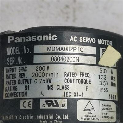 全新库存松下驱动器MDDDT3530003,驱动电机MDMA082P全新议价