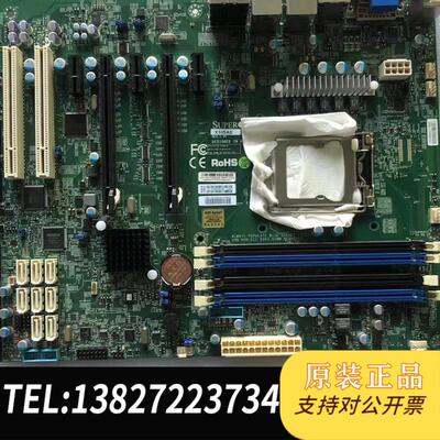 超微 ATX单路服务器主板 X10SAE LGA1150 针E3-1200V3需询价