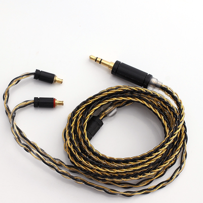 适配A2DC耳机升级线单晶铜镀银