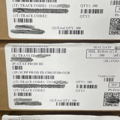 全新原装单片机C8051F380-GQR