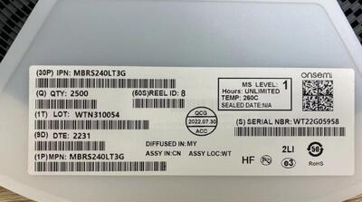 MBRS240LT3G全新配单芯片