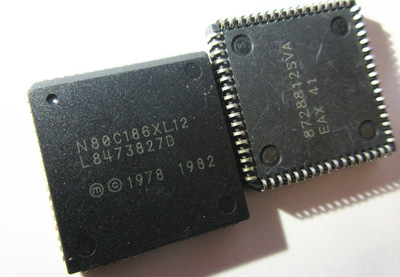 晟记 N80C186XL12 PLCC68 全新