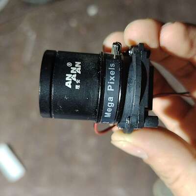 AN4200 4mm F1.1工业镜头，Mega像素，1/2