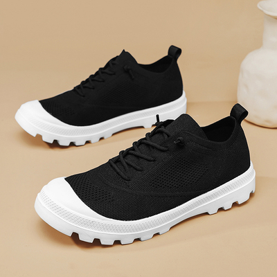 多走路行者鞋一脚蹬运动网面鞋