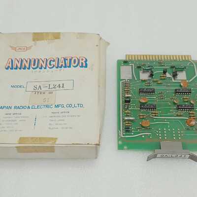 JRCS SA L241 ANNUNCIATOR EXPEDITE