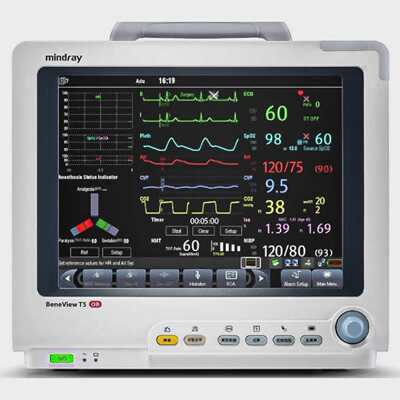 MINDRAY BENEVIEW T5 PORTABLE PATIENT MONITOR T1 MPM SPO2 ECG