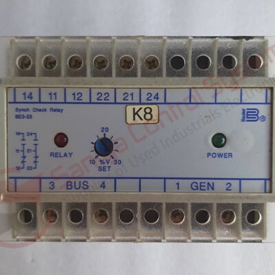BASLER BE3251A1N4 SYNCHRONIZING CHECK RELAY 9319100100