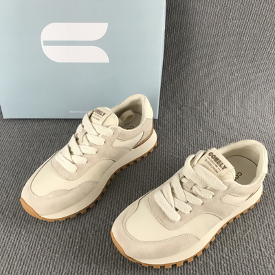 品牌comely/康莉女靴断码撤柜春秋系带摇摇底休闲德训鞋爆款单鞋