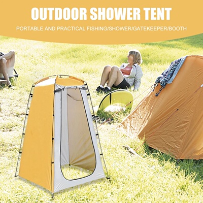 Portable Outdoor Camping Tent Shower Tent Simple Bath Cover
