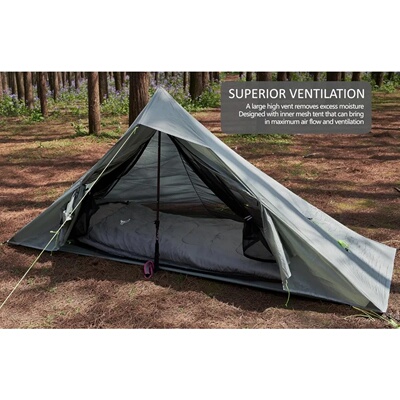 Altair One Ultralight Trekking Pole Backpacking Tent, Water
