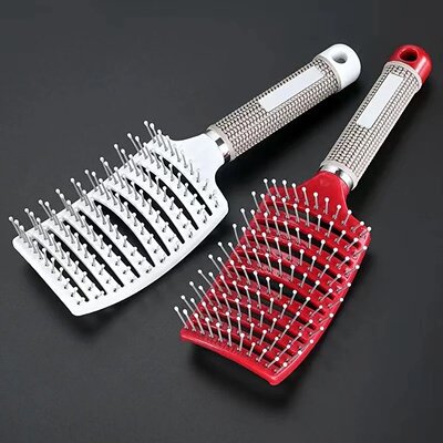 Hair Brush Girls Hair Scalp Massage Comb Women Wet Curly Ha
