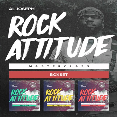 Rock Attitude Masterclass Al Joseph 3套JTC电吉他摇滚态度教程