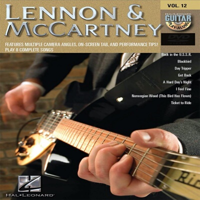 Guitar Play Along Vol.12 Lennon & McCartney Solo吉他独奏教程