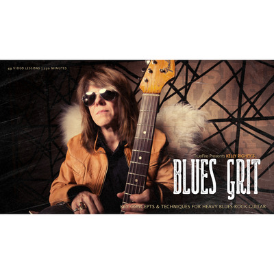 TrueFire Blues Grit Kelly Richey 布鲁斯吉他进阶视频教程+音谱