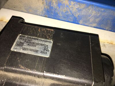 DAIHEN 电机W-L01497  进口二手电机OTC电机  专业销售维修一体化