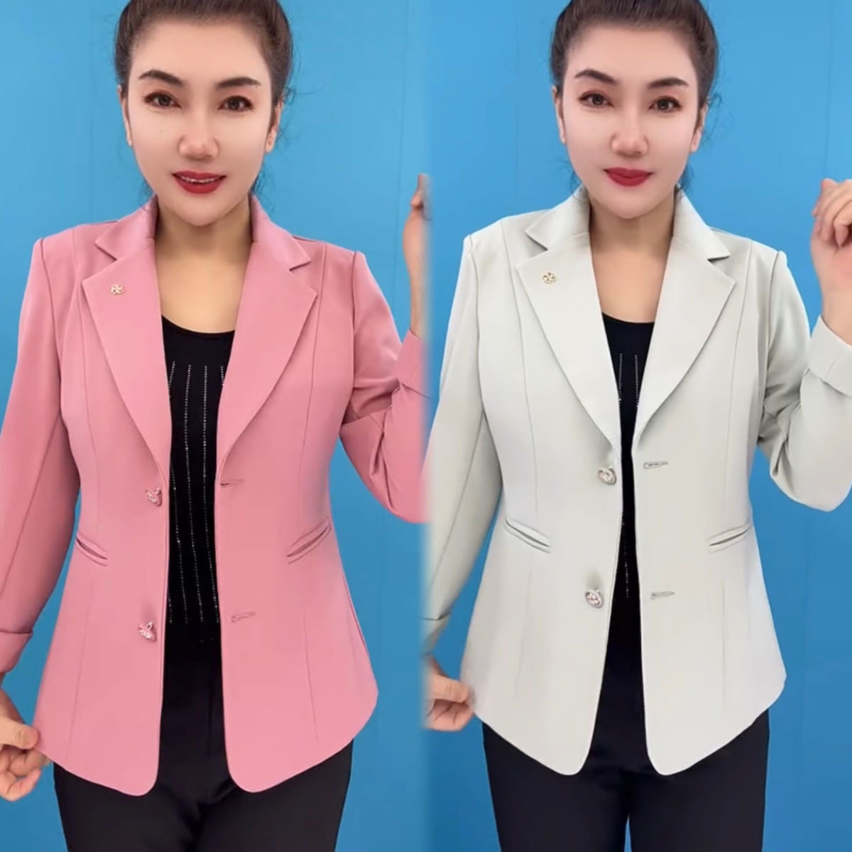 休闲百搭西装短款外套女2025春夏季新款时尚高端洋气减龄显瘦上衣