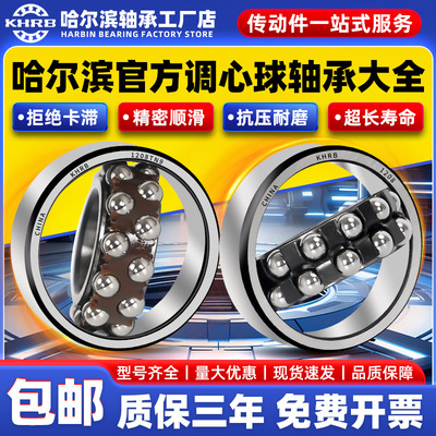 KHRB哈尔滨轴承 2204 2205 2206 A K A-2RZ TN 调心球轴承