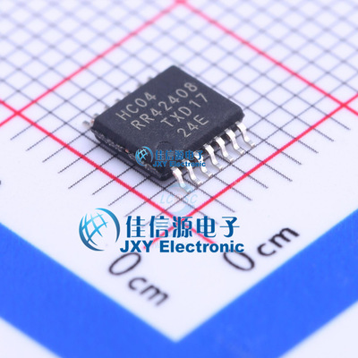 反相器     74HC04PW,118  Nexperia(安世)  TSSOP-14