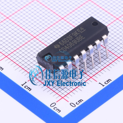 反相器     CD4069UBE  TI()  DIP-14