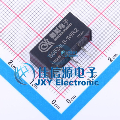 电源模块    B0524LS-1WR2  DEXU(德旭电子)  插件