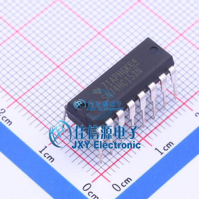 信号开关    SN74HC153N  TI()  PDIP-16
