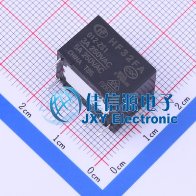 功率继电器      HF32FA/012-ZS1  HF(宏发)